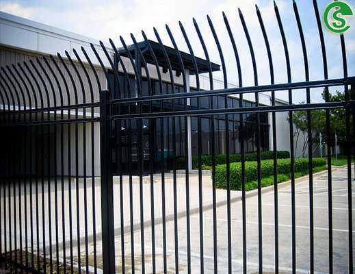 Decorative backyard metal fencing rackable ornamental fence UK
