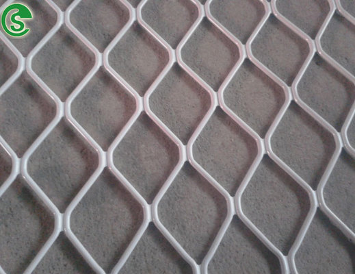6mm thickness 63*63mm hole Aluminum Amplimesh Diamond Security Grilles for dubai market