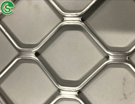 Oxidization Or Powder Coated Aluminum Grid Wire Mesh Elegante Amplimesh