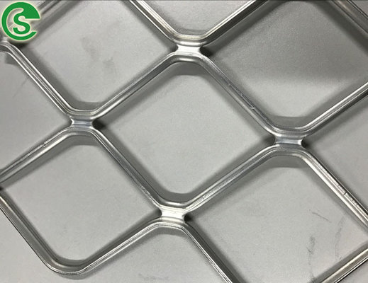 Oxidization Or Powder Coated Aluminum Grid Wire Mesh Elegante Amplimesh