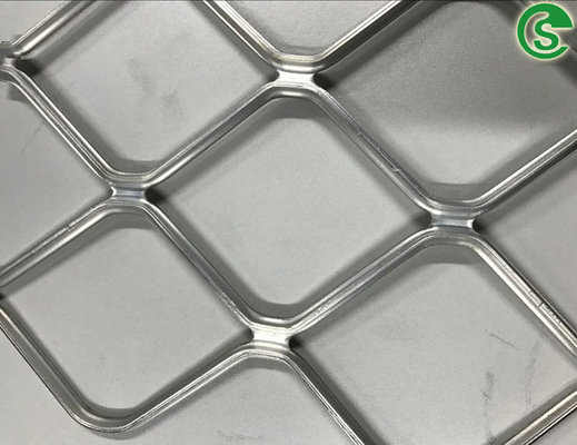 Oxidization Or Powder Coated Aluminum Grid Wire Mesh Elegante Amplimesh
