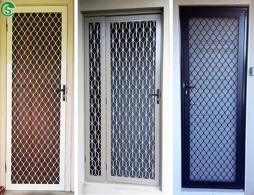 Guangzhou Free Sample Aluminum Amplimesh Diamond Security Grilles