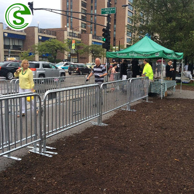 1000 x 2000mm Hot dipped galvanized crowd control barriers for sale