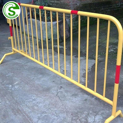 1000 x 2000mm Hot dipped galvanized crowd control barriers for sale