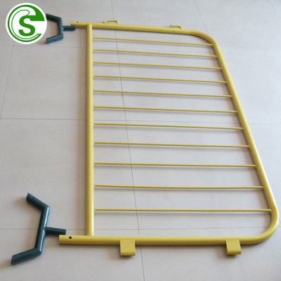 USA hot sale powder coated barricade fence HDG metal road safety barricades