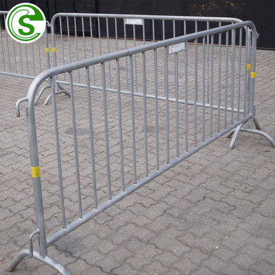 Outdoor temporary event fences panels hot dipped galvanized concert barricades