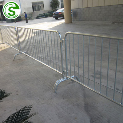 USA hot sale powder coated barricade fence HDG metal road safety barricades