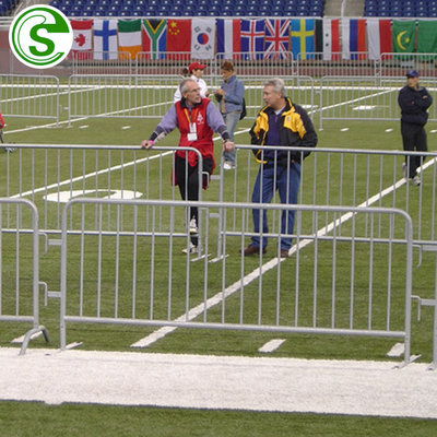 Galvanized temporary security fences panels pedestrian barricades Austrilia