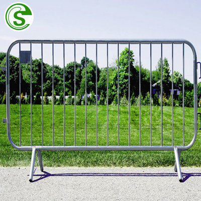 USA hot sale market round tube interlock security bicycle barricades for event