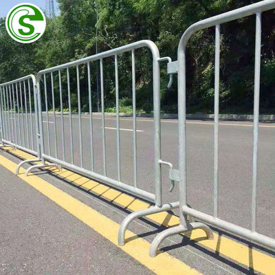 Galvanized temporary security fences panels pedestrian barricades Austrilia