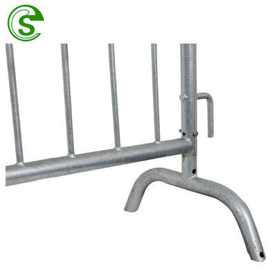 Outdoor security temporary site security fencing interlocked crowd control barrier auckland