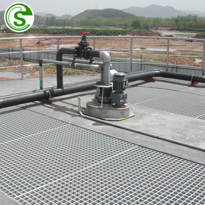 hot dip galvanized anti slip bar steel grating weight Steel grid welded bar floor grating