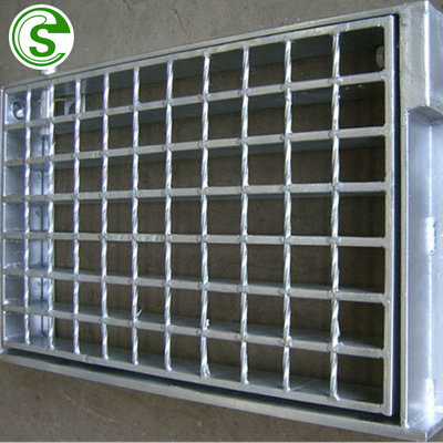 heavy duty 40 x 5 driveway grate grid  grating serrated steel grating