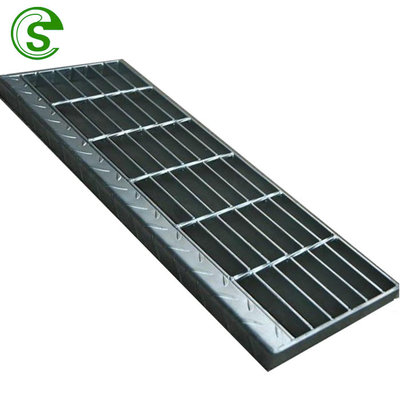 Metal building materials hot dipped galvanized steel grating for stair treads