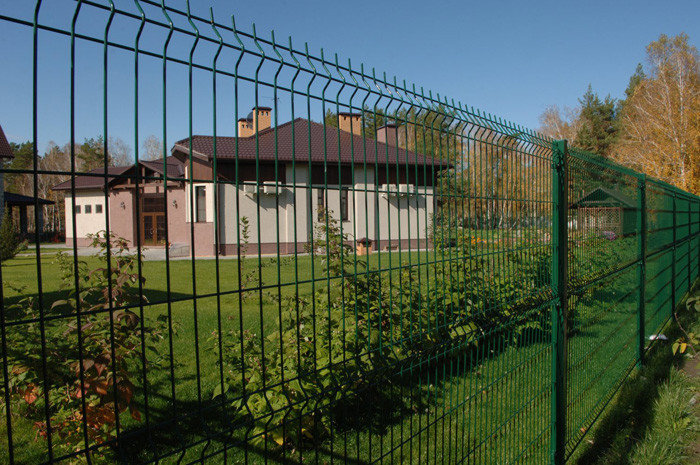 Decorative 6ft welded wire Nolofor 3D backyard fence panels price