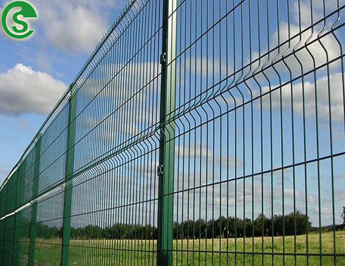 High Quality 2.0mx2.5m Powder Coating Nylofor 3D Panel Fencing With 3 Beams
