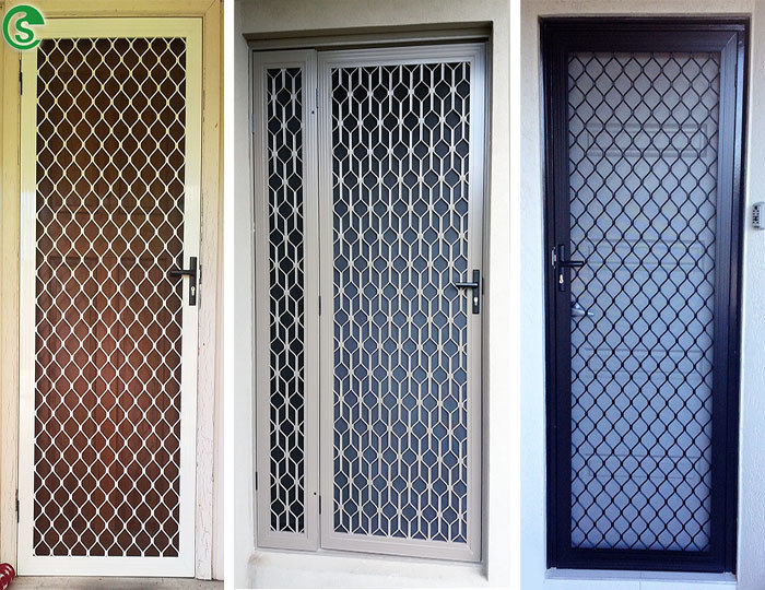 Anodised Self-Colored Decorative Ultra Aluminum Amplimesh Window Grille
