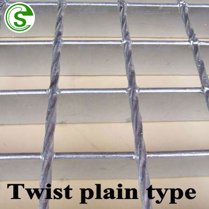Light weight 32 x 5 galvanized steel drain floor grating in metal building material