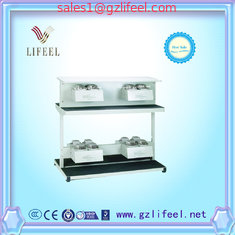 China 4 person UV Touch Automatic nail dryer station with cover manicure machine nail salon equipment supplier