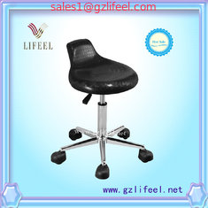 China fashionable salon furniture Factory price barber chair stool with backrest supplier