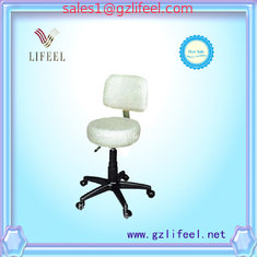 China fashionable salon furniture barber chair stool with backrest supplier