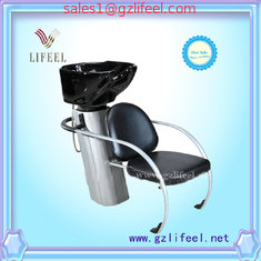 China fashional beauty salon furniture Black shampoo chairs supplier