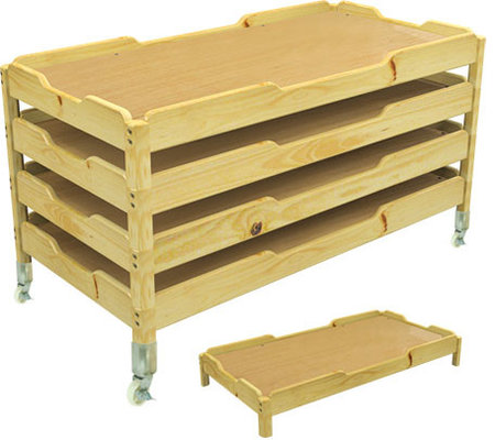 China kindergarten projects, kids wooden bed for primary school, daycare furniture sets supplier