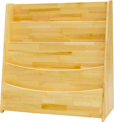 China education toddler bookshelf solid wood bookcase for primary school supplier