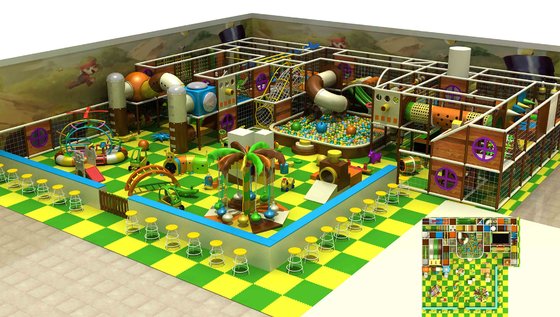 China shopping center big indoor playground children play centre family indoor play area supplier