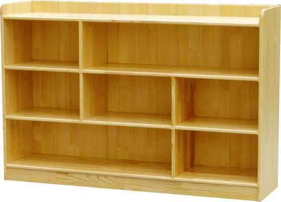 education toddler bookshelf solid wood bookcase for primary school supplier