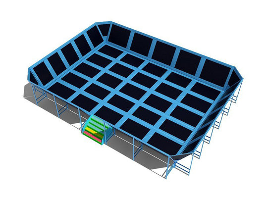 indoor trampoline park equipment jump trampoline park toddler indoor trampoline with net supplier