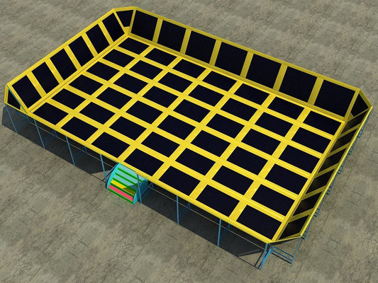 indoor trampoline park equipment jump trampoline park toddler indoor trampoline with net supplier