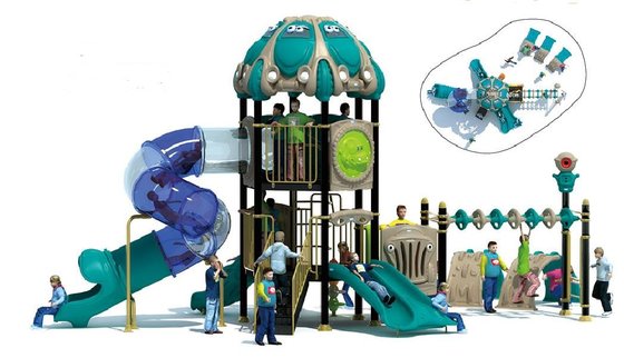 unique playground equipment toddler plastic slide outside playground equipment for children supplier