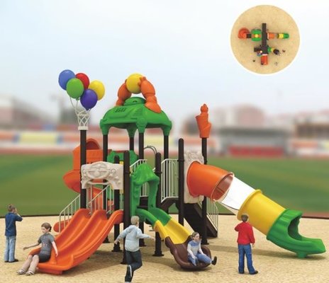 unique playground equipment toddler plastic slide outside playground equipment for children supplier