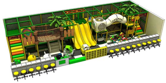 colorful theme adventure playground equipment kids indoor equipment with spider tower supplier