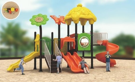 professional kids outdoor swing set kindergarten play equipment for outside supplier