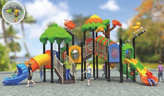 primary school children plastic swing sets playground equipment for sale supplier