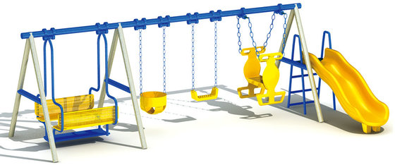 best selling fashion LLDPE plastic horse play game kids seesaw for outdoor park supplier