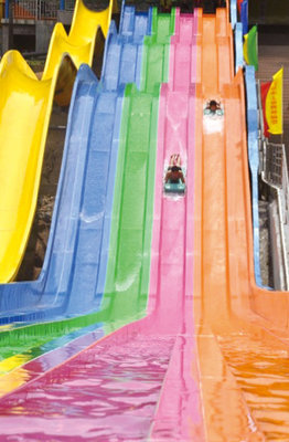 spray water park family water space bowl slide for aqua theme park supplier