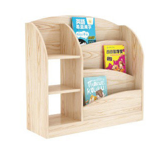 three level wooden kids school cabinet bag shelf with good quality supplier