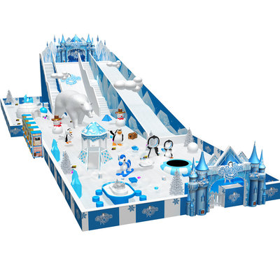 free custom made design kids indoor playground with trampoline supplier