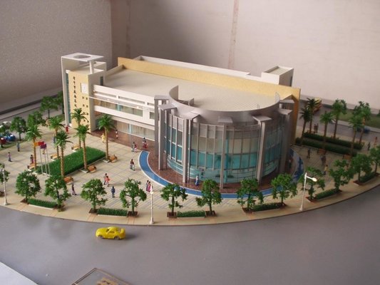 Architectural Custom Made Car Model ,3d Building Model Making Manufacturer