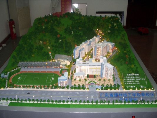 Multi storey house building scale model for school ,customized architectural model supplier