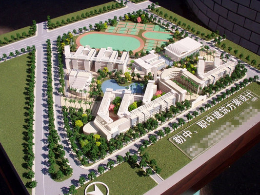 Multi storey house building scale model for school ,customized architectural model supplier