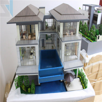 3D rendered custom physical model maker for real estate developer