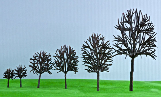 Model Tree Micro-Landscape Decoration Resin Crafts Haobang Simulation Tree Sand Table Model Tree Simulation Tree Camphor