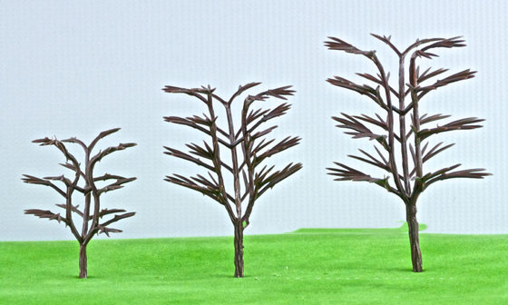 Resin crafts decoration micro - landscape architecture model material simulation tree landscape green plastic tree