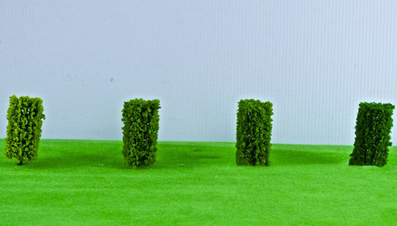 Model material plastic small tree truck model , shrub model landscape green ball tree truck
