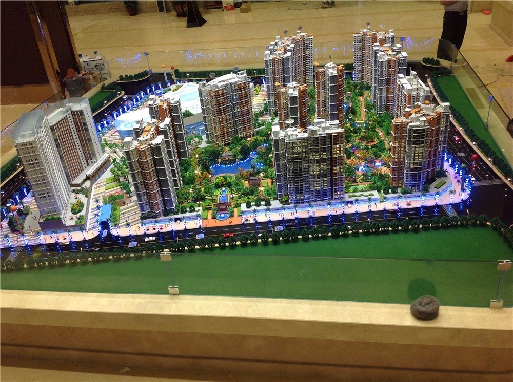 Physical 3d scale model maker for real estate property, Architecture model making