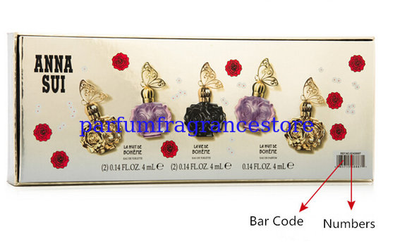 Latest Authentic Designer Anna Sui Women Perfume Gift Sets Of 4ml supplier